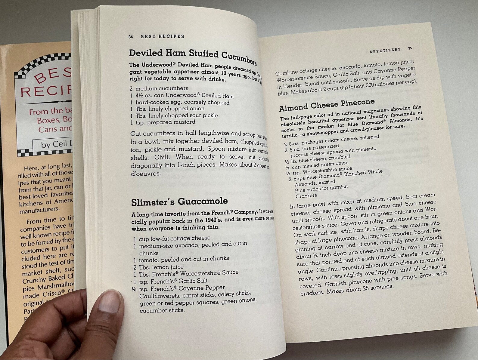Best Recipes From the Backs of Boxes, Bottles, Cans and Jars - Etsy