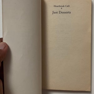 Heartbreak Cafe #6 - Just Desserts (international Edition) - Etsy