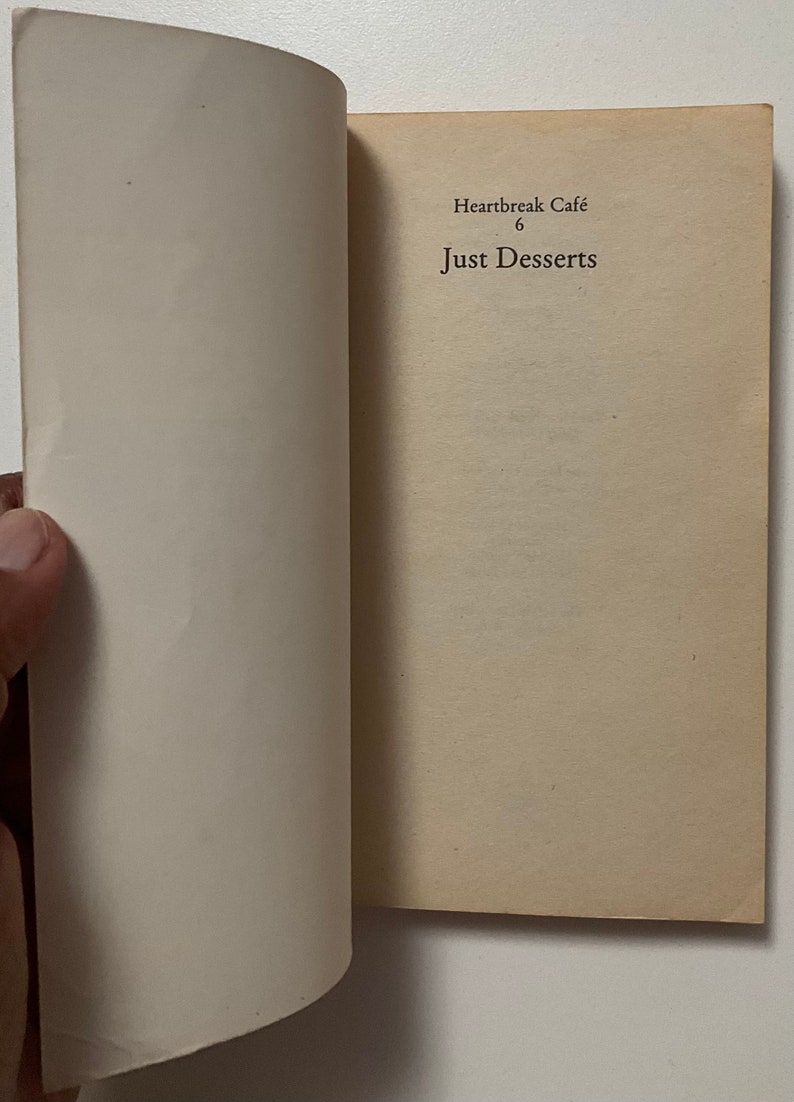 Heartbreak Cafe #6 - Just Desserts (international Edition) - Etsy