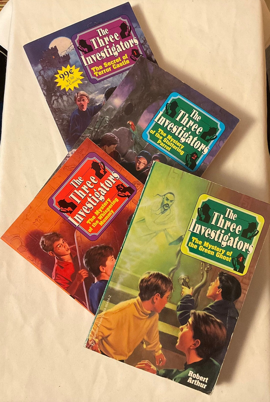 The Three Investigators - Dodge Covers (set of 4) - Etsy