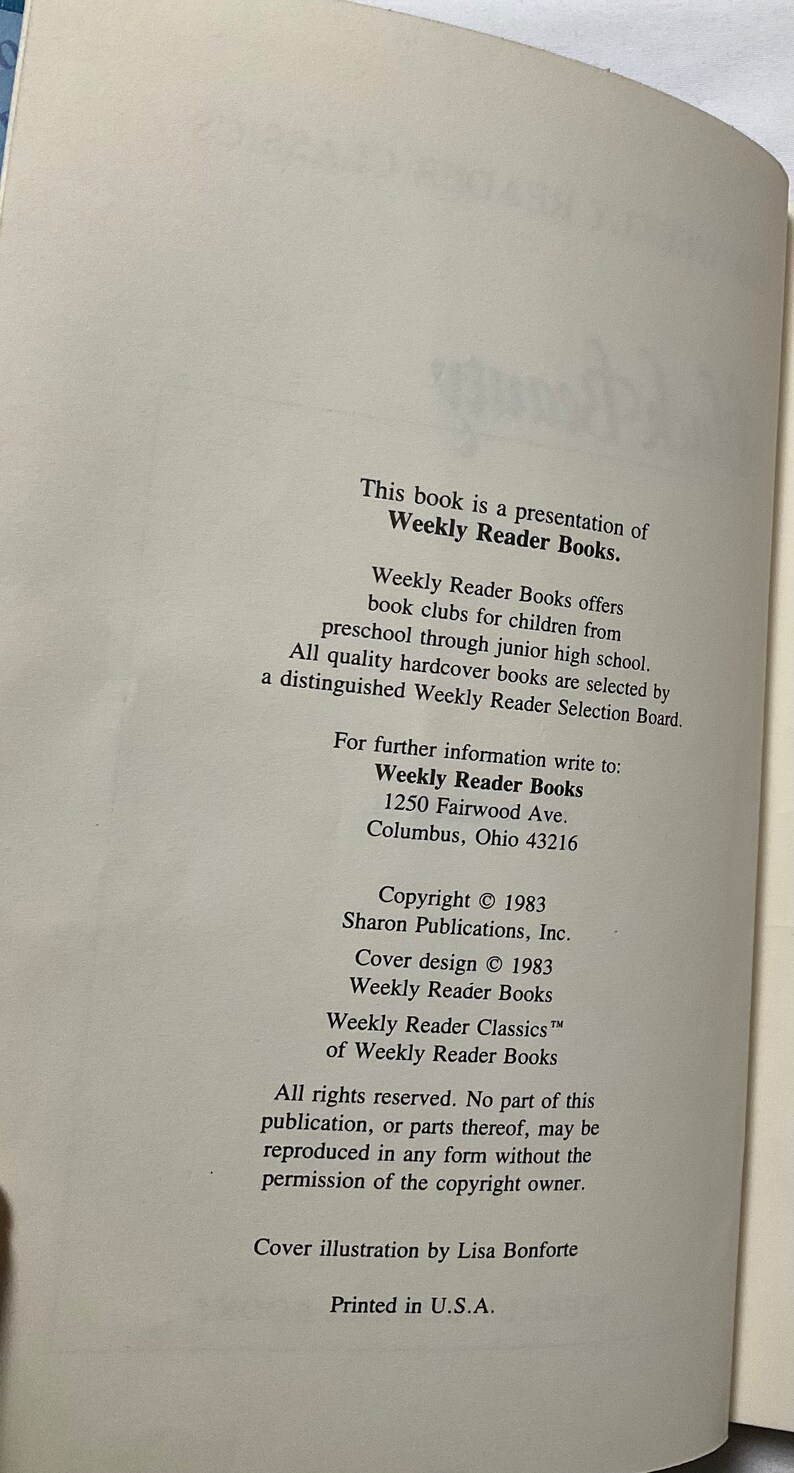 The Weekly Reader Classics Set of 3 Hardcovers - Etsy