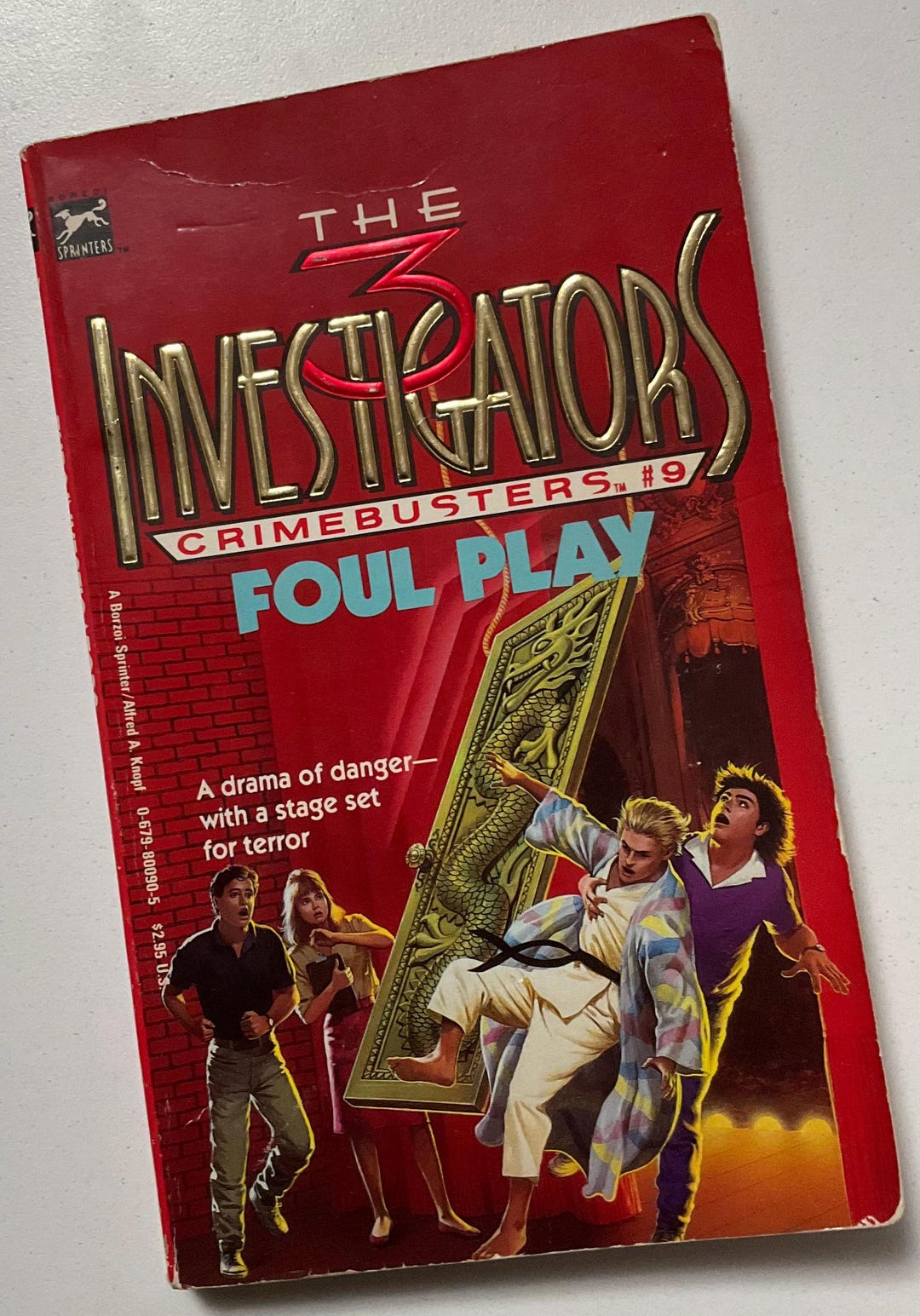 The 3 Investigators Crimebusters #9 - Foul Play ***1st Printing*** - Etsy