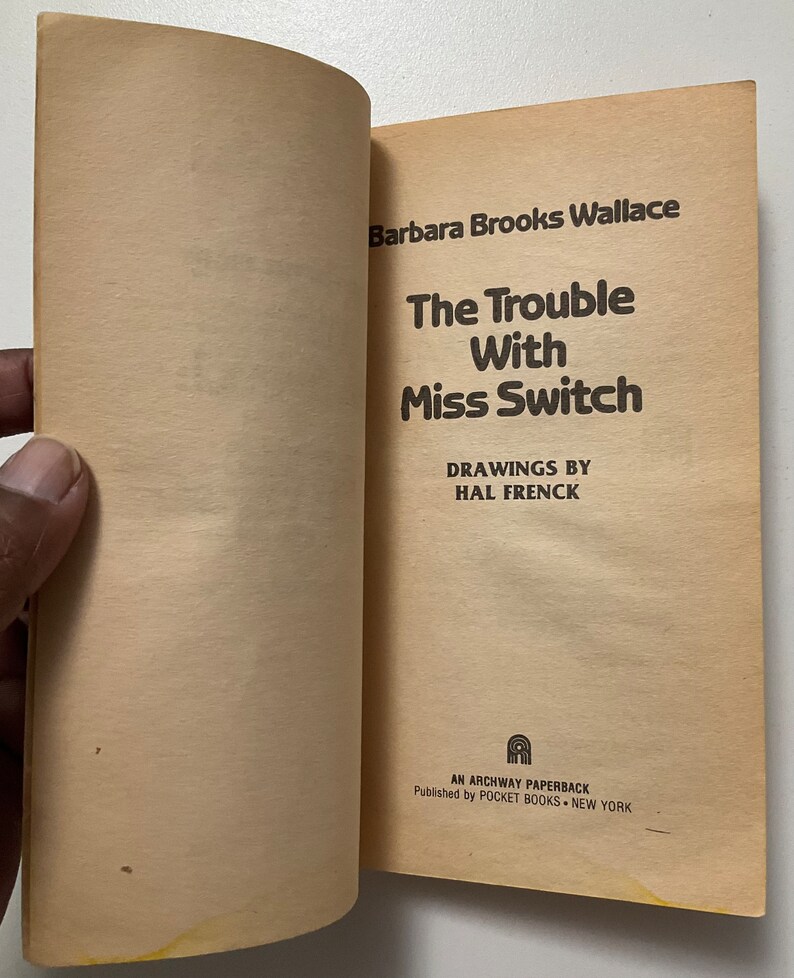 The Trouble With Miss Switch & Miss Switch to the Rescue set of 2 1st ...