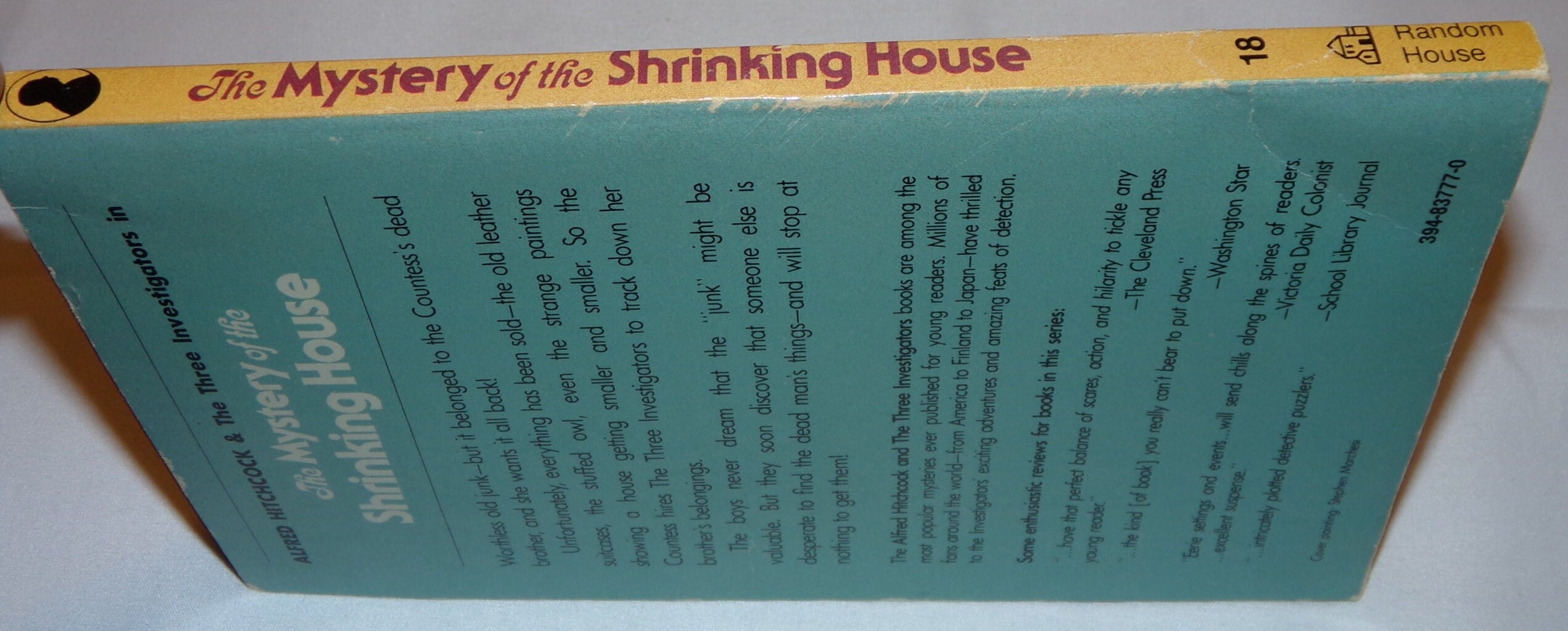Alfred Hitchcock and the Three Investigators 18 marchesi Cover the ...