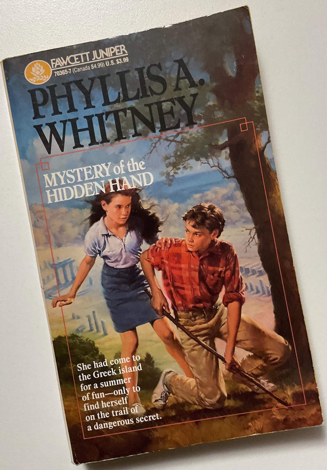 Mystery of the Hidden Hand - Phyllis A. Whitney - Etsy