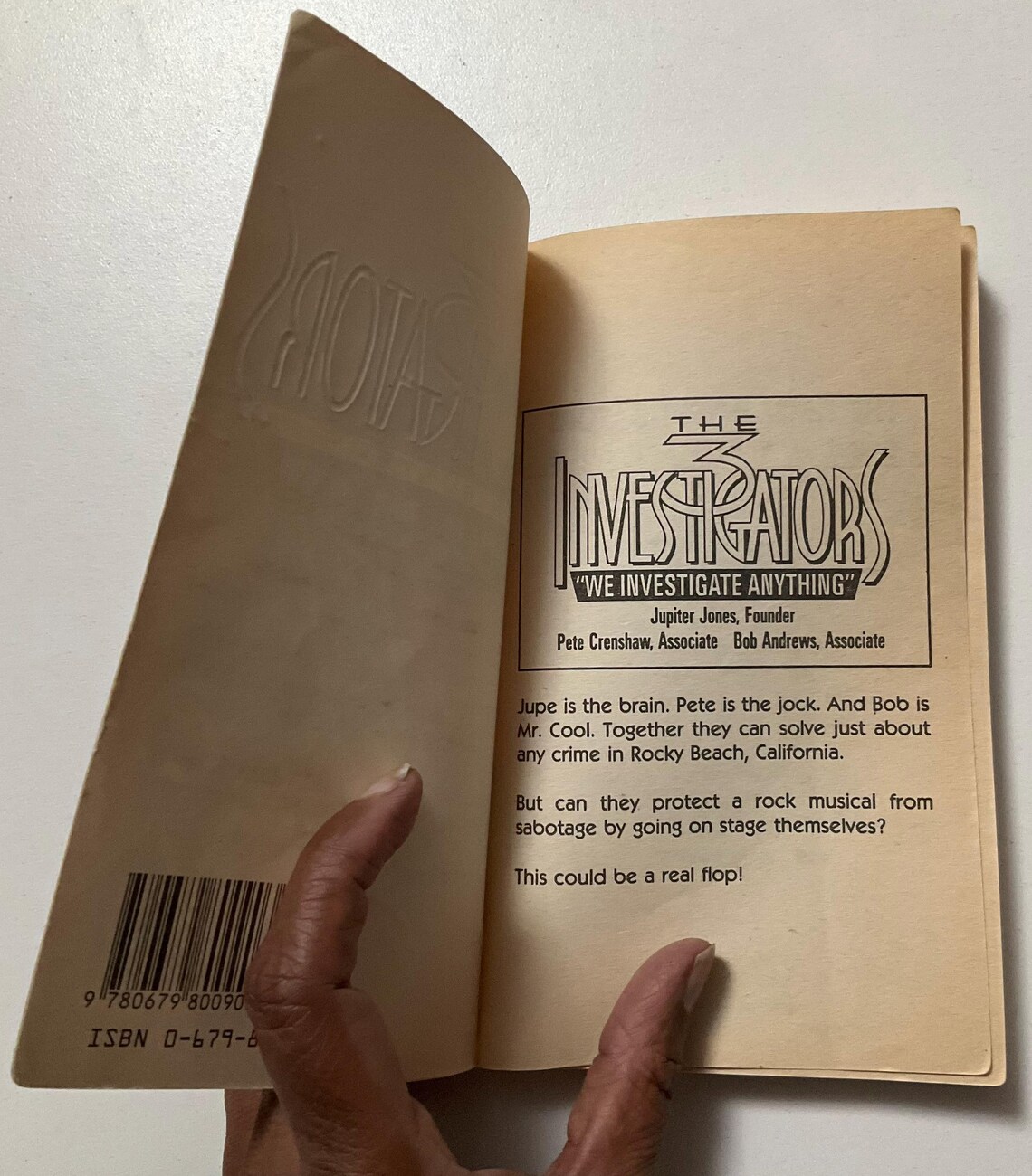 The 3 Investigators Crimebusters #9 - Foul Play ***1st Printing*** - Etsy