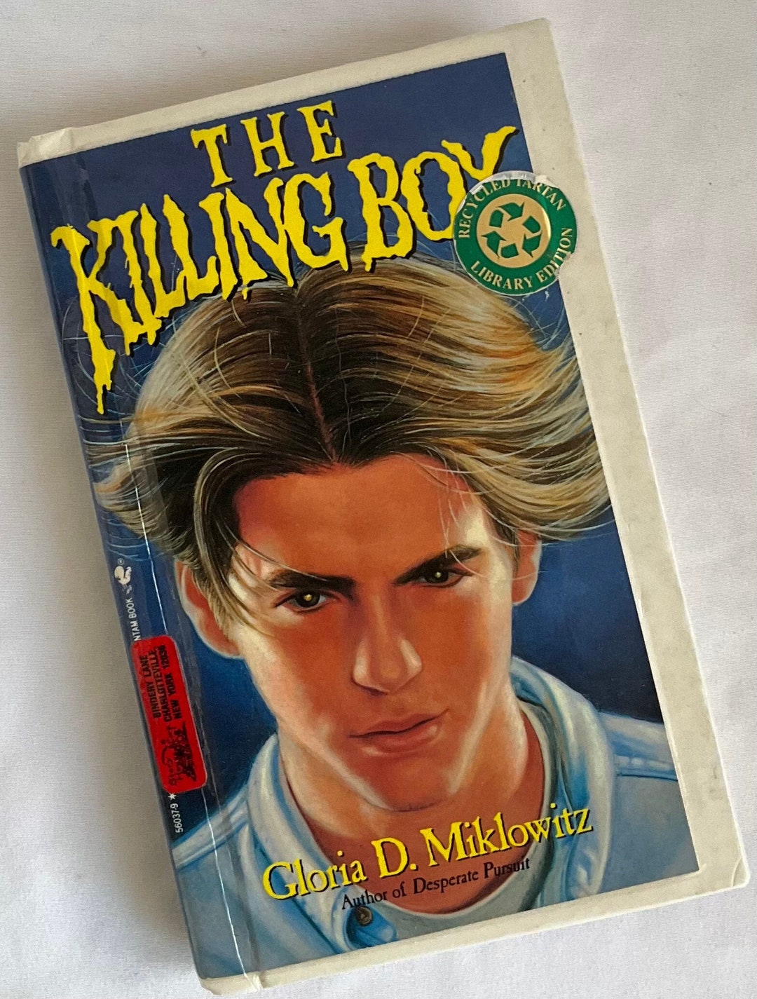 The Killing Boy - Gloria D. Miklowitz ***1st Printing/extremely Hard to ...