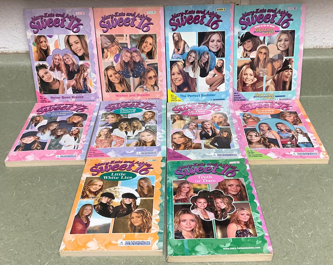 Assorted Mary Kate and Ashley Books Set of 20 - Etsy