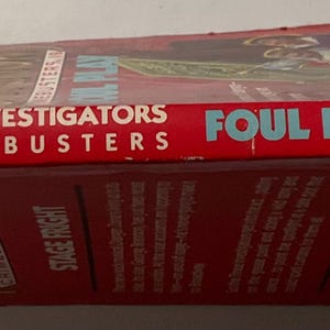 The 3 Investigators Crimebusters #9 - Foul Play ***1st Printing*** - Etsy