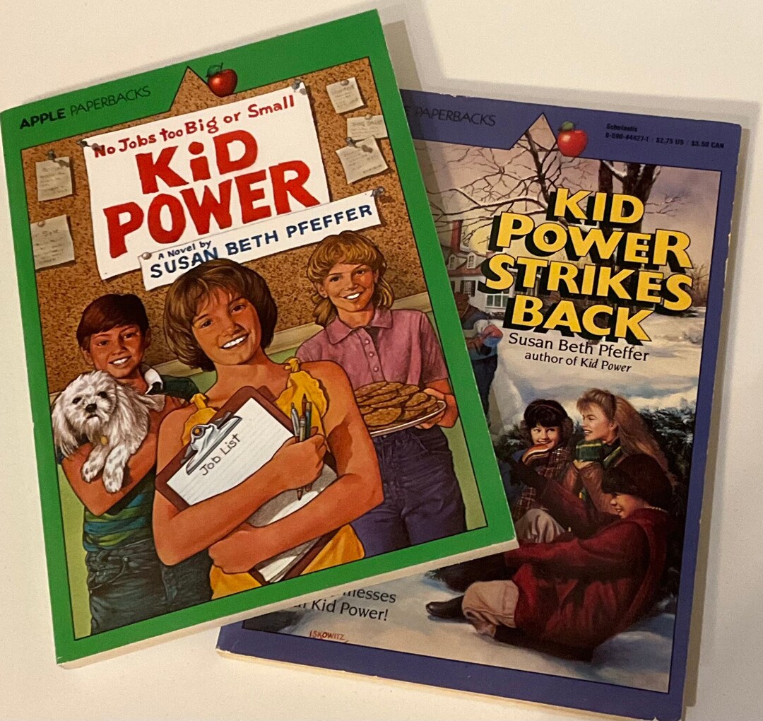 Kid Power and Kid Power Strikes Back - Susan Beth Pfeffer (set of 2) - Etsy
