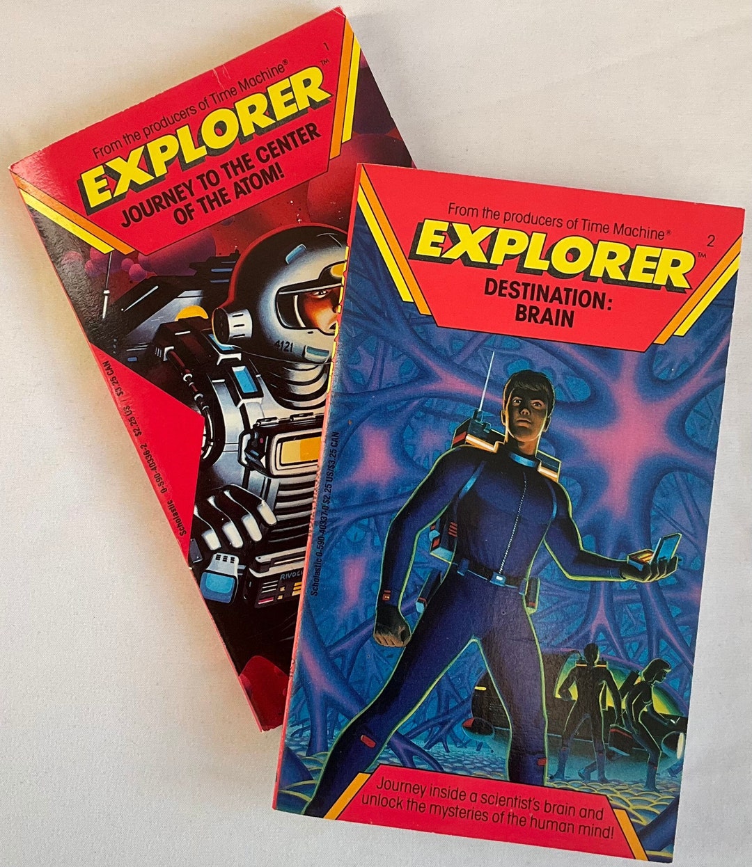 CYOA Explorer 1-2 Journey to the Center of the Atom & - Etsy