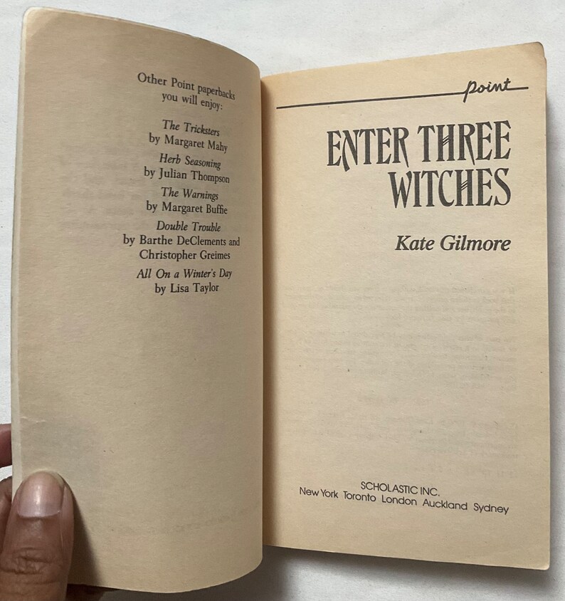 Point Fiction - Enter Three Witches ***1st Printing*** - Etsy