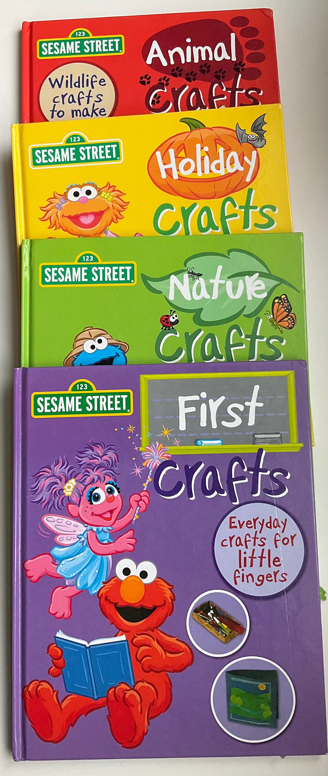 Sesame Street Craft Books - Lot of 4 - Etsy