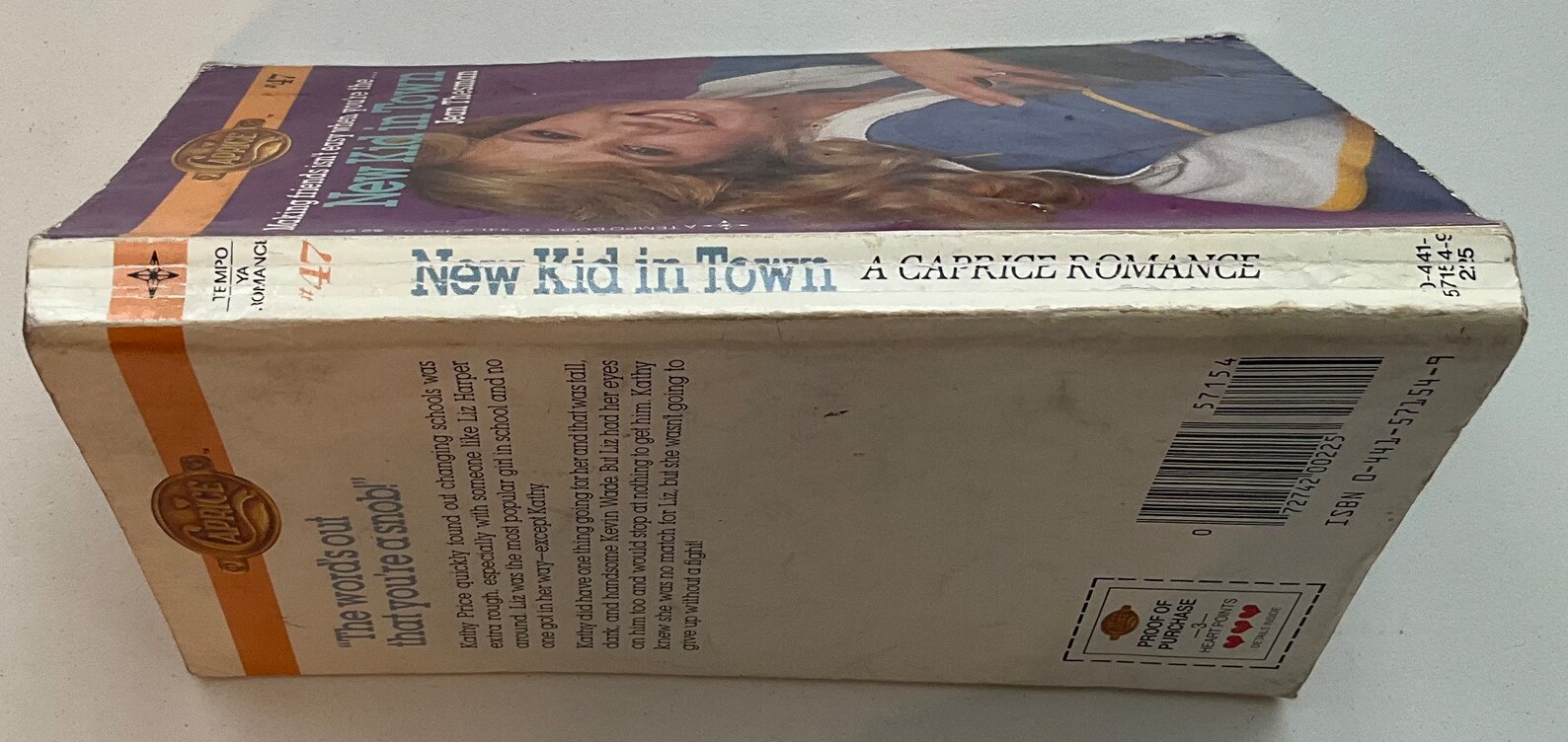 A Caprice Romance #47 - New Kid in Town - Etsy