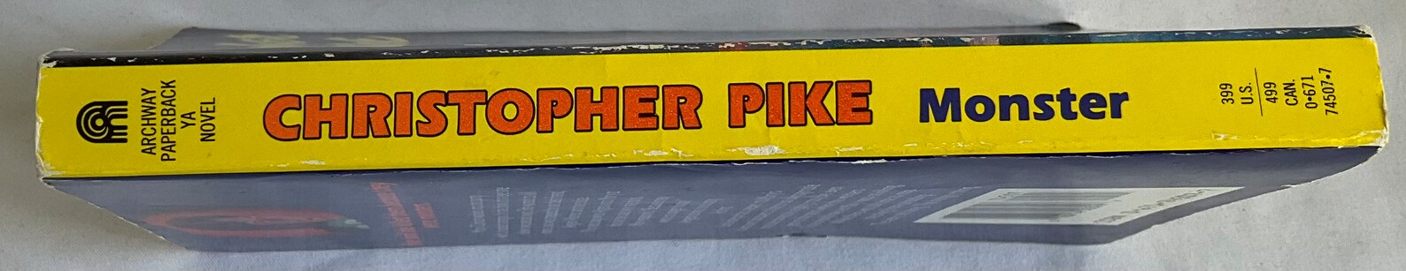 Monster Christopher Pike 2nd Edition - Etsy