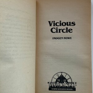 Twilight Where Darkness Begins #13 - Vicious Circle ***hard to Find ...