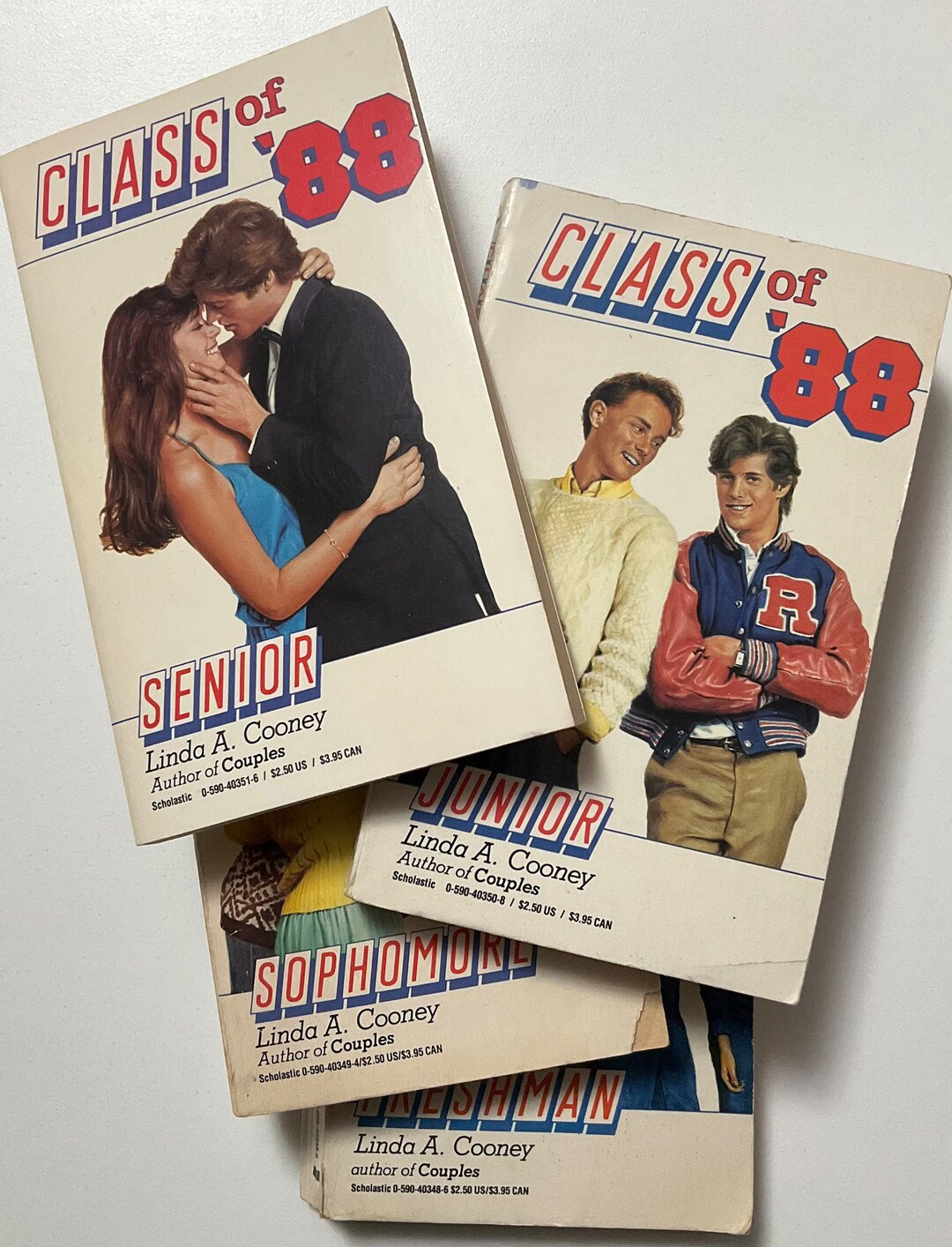Class of '88 Series complete Set of 4 - Etsy