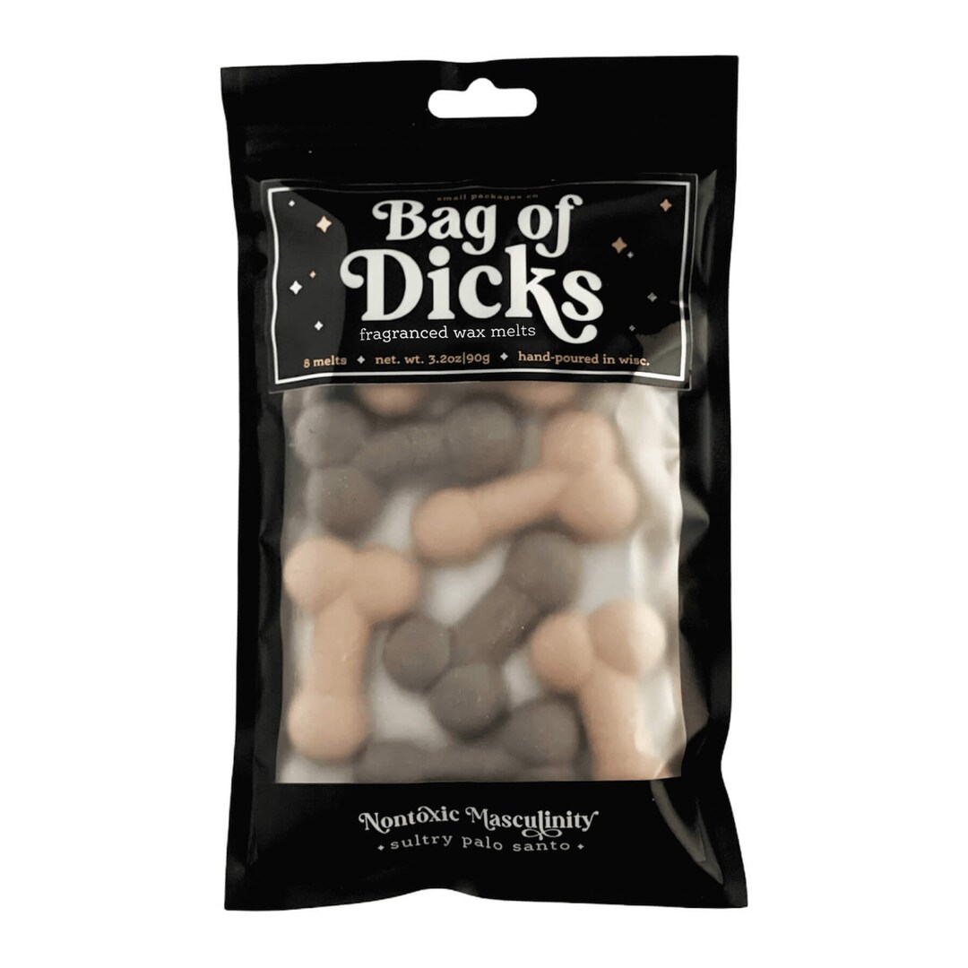 Bag Of Dicks Nontoxic Masculinity Penis Wax Melts Etsy