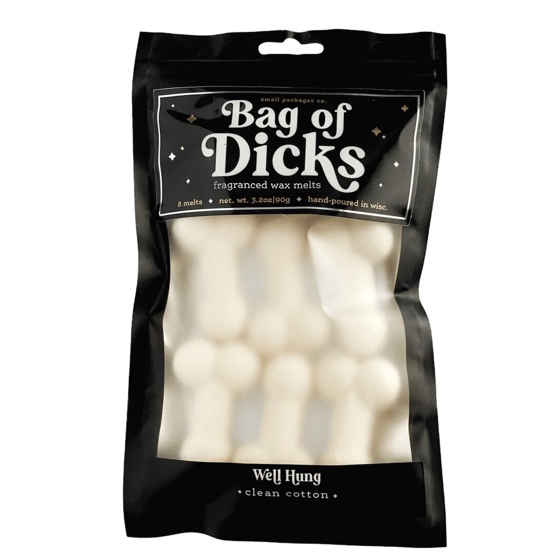 Bag Of Dicks Well Hung Penis Wax Melts Fresh Laundry Wax Etsy