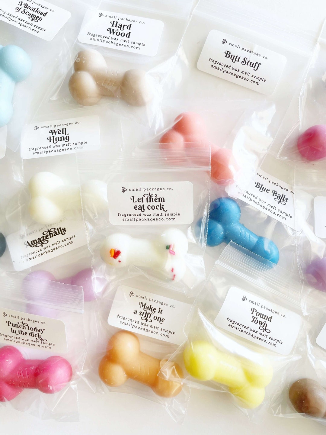 Bag Of Dicks Penis Wax Melts Samples Funny Gag T Wax Etsy