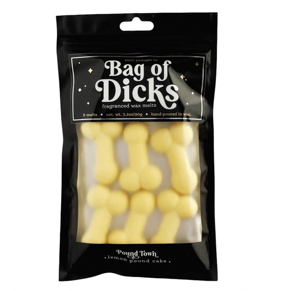 Bag Of Dicks Pound Town Penis Wax Melts Bachelorette Etsy