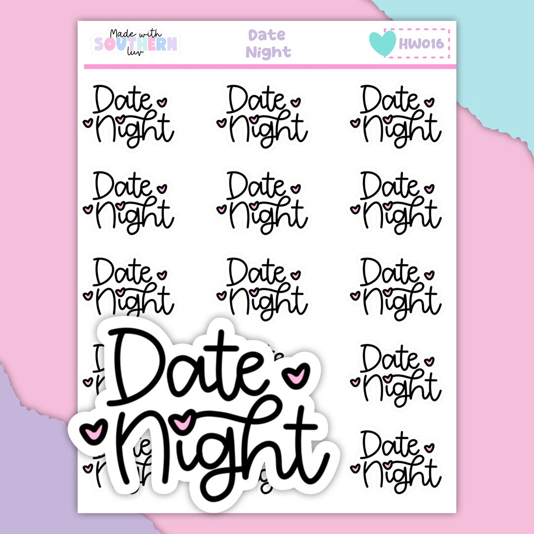 HW016 DATE NIGHT - Etsy