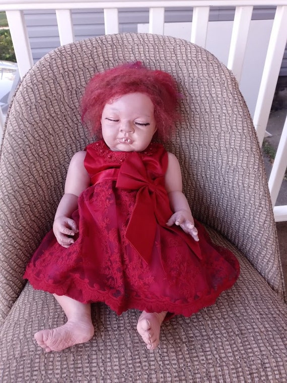 Art Dolls Art & Collectibles Awake Vampire reborn custom Dolls ...