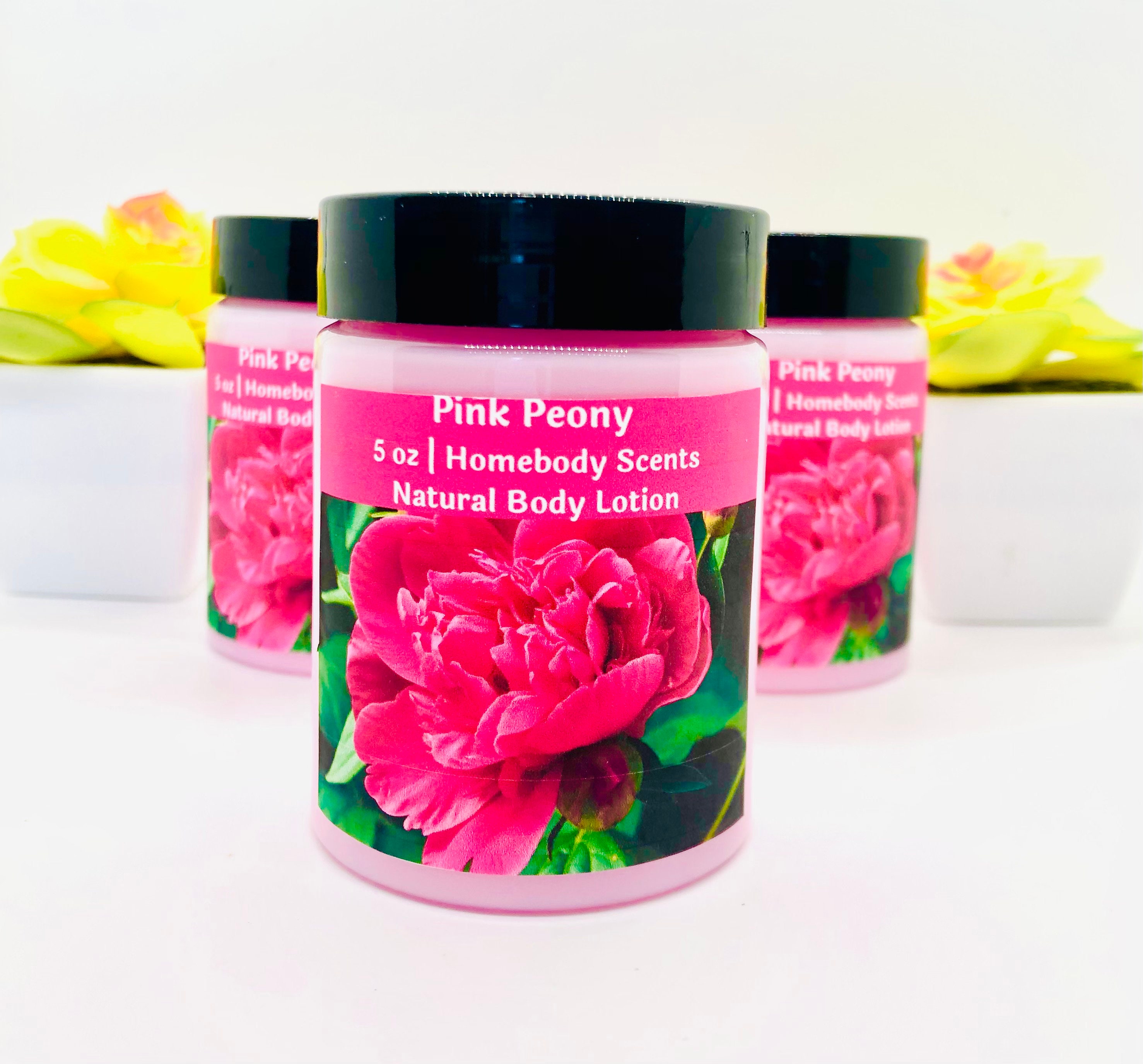 Pink Peony Body Lotion Peony Lotion Peony Body Butter Peony Etsy