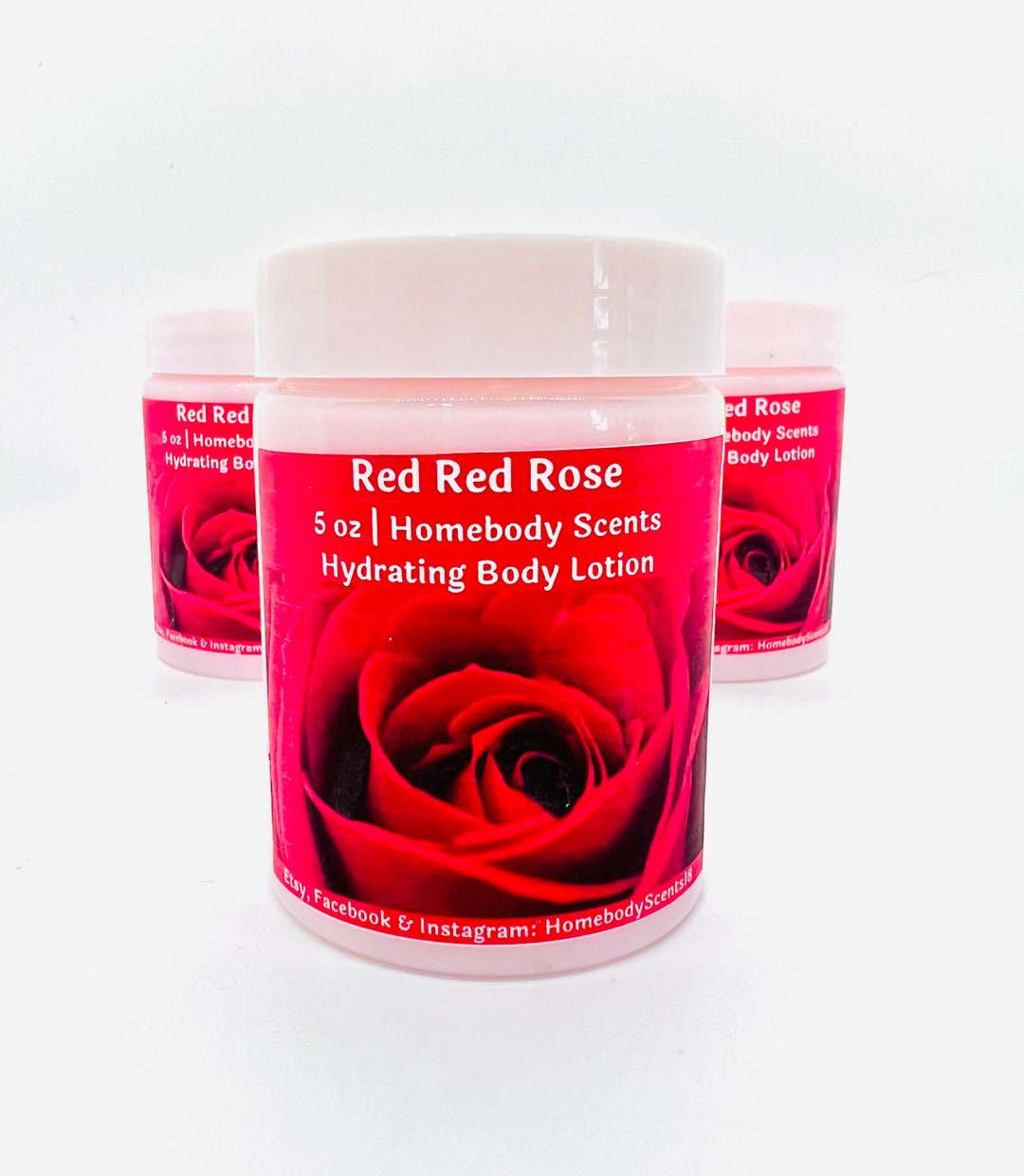 Red Red Rose Body Lotion Rose Body Butter Rose Body Lotion - Etsy