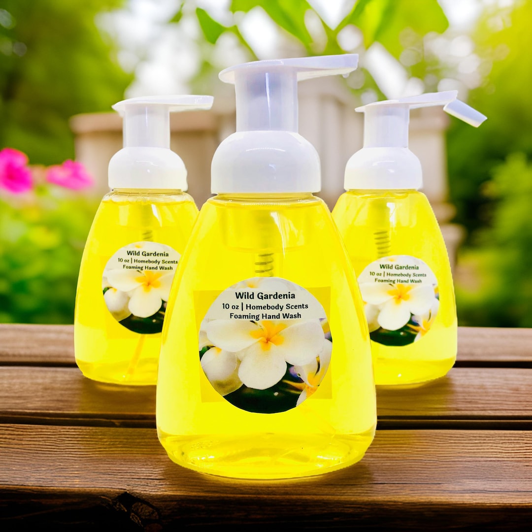 Wild Gardenia Foaming Hand Wash: Floral Scent, Vegan Soap - Etsy