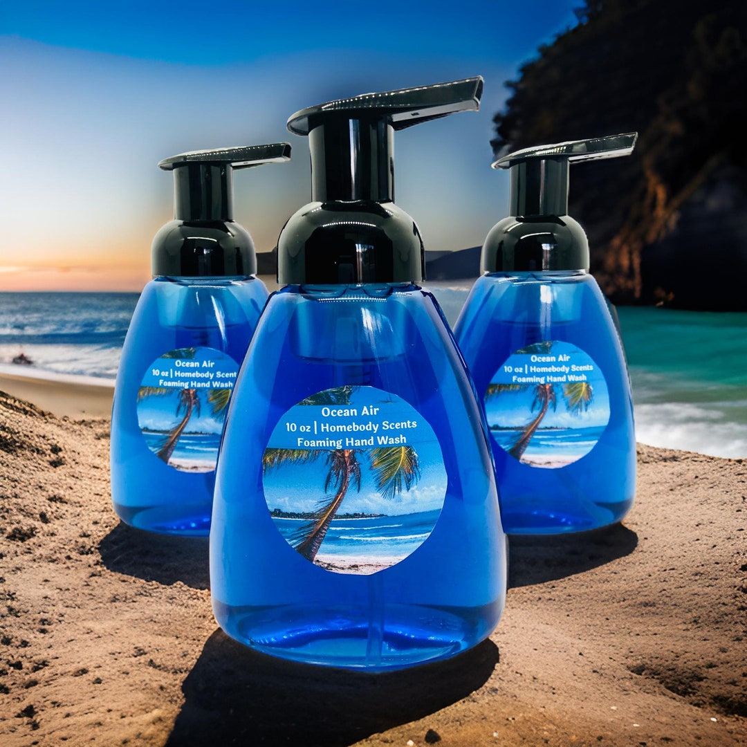 Ocean Air Foaming Hand Wash, Fresh Hand Soap, Foaming Hand Soap, Liquid ...