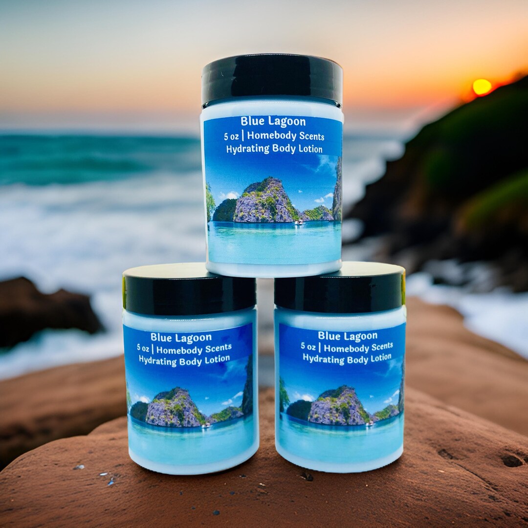 Blue Lagoon Body Lotion, Ocean Body Lotion, Beach Lotion, Fresh Body ...