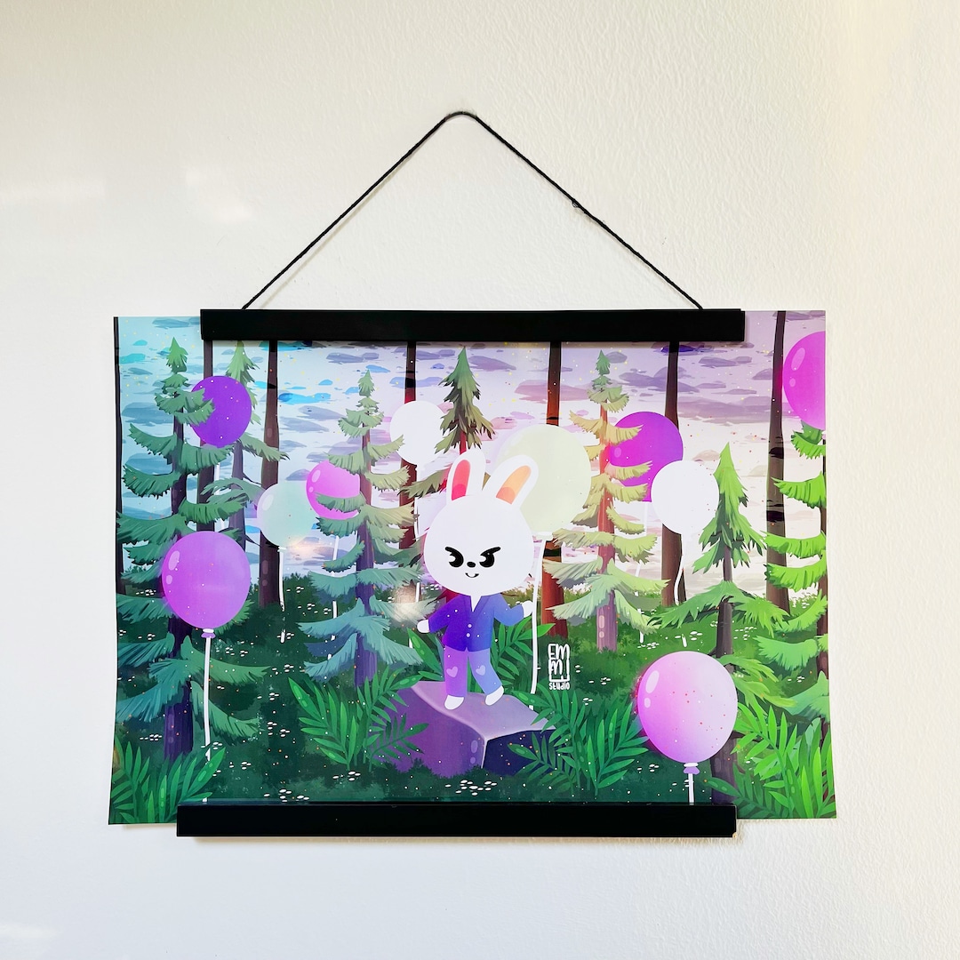 Leebit Woods Poster // Skzoo Fan Art 30x40 Cm - Etsy Australia