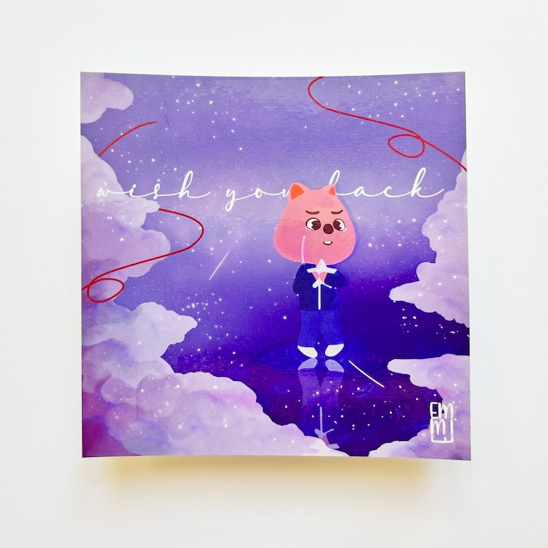 Han Quokka Skz-record Prints Set // Skzoo Fan Art 120x120 Mm - Etsy