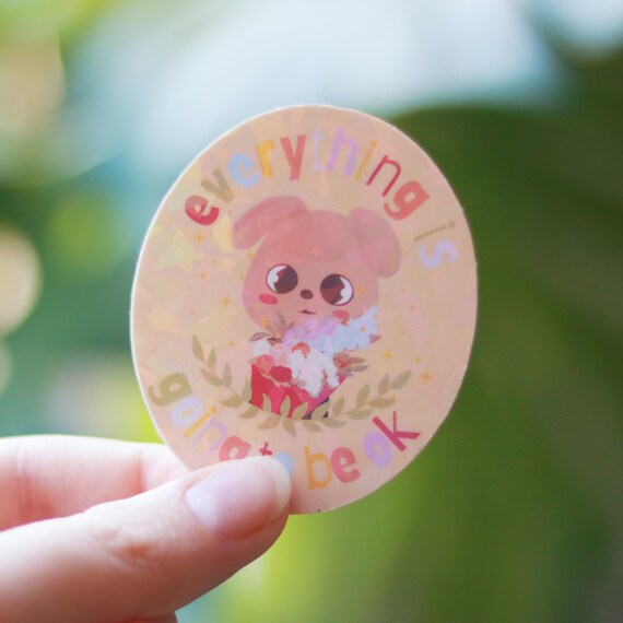 PuppyM Holo Sticker // Skzoo | Etsy