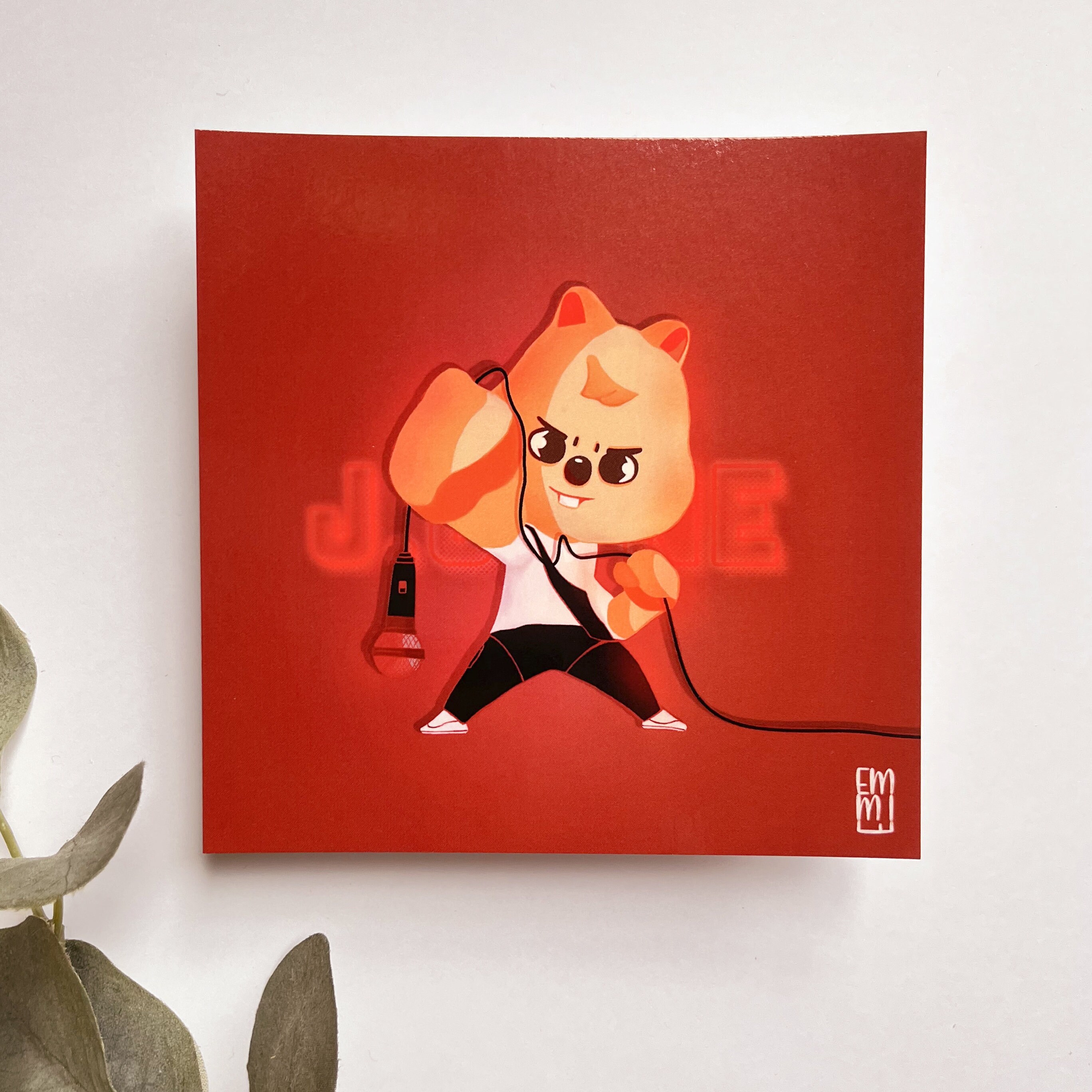 3racha Prints // Stray Kids Fan Art 120x120 Mm | Etsy
