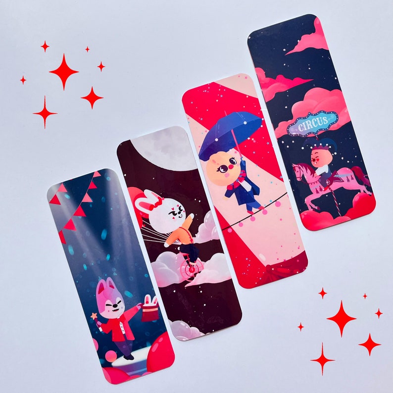 Skzoo Circus Bookmarks // Stray Kids - Etsy