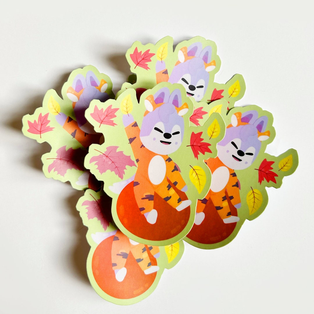 Wolf Chan X Tigger Stickers // Stray Kids Skzoo Bang Chan - Etsy