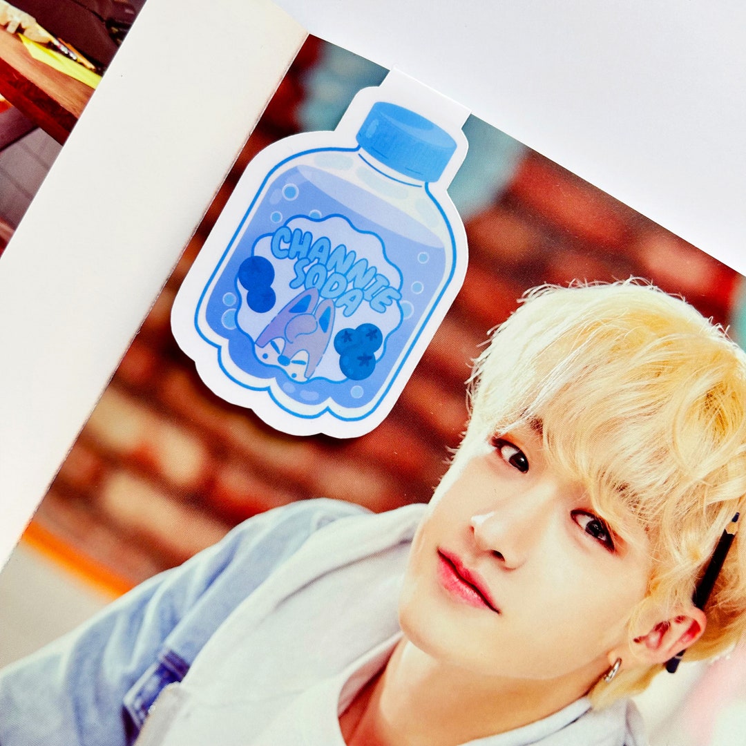 Skzoo Soda Bottle Magnetic Bookmarks // Stray Kids - Etsy