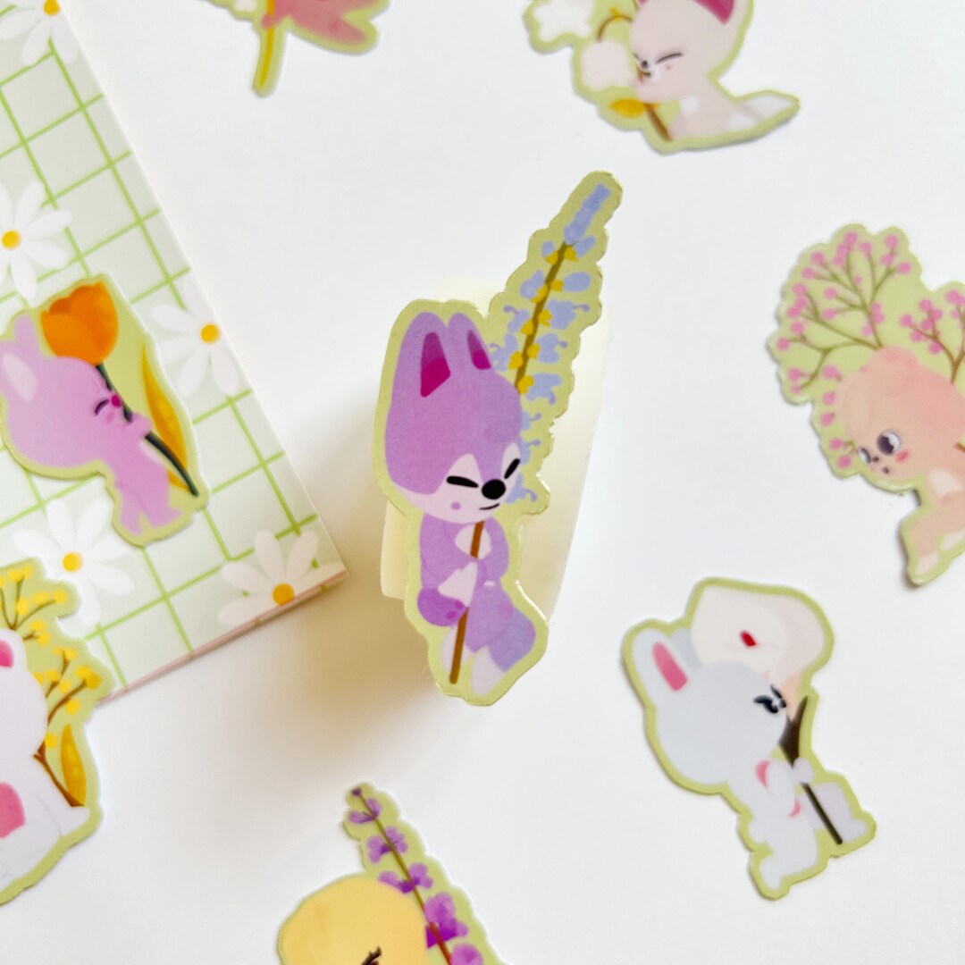 Flower Skzoo Bundle Stickers // Stray Kids - Etsy