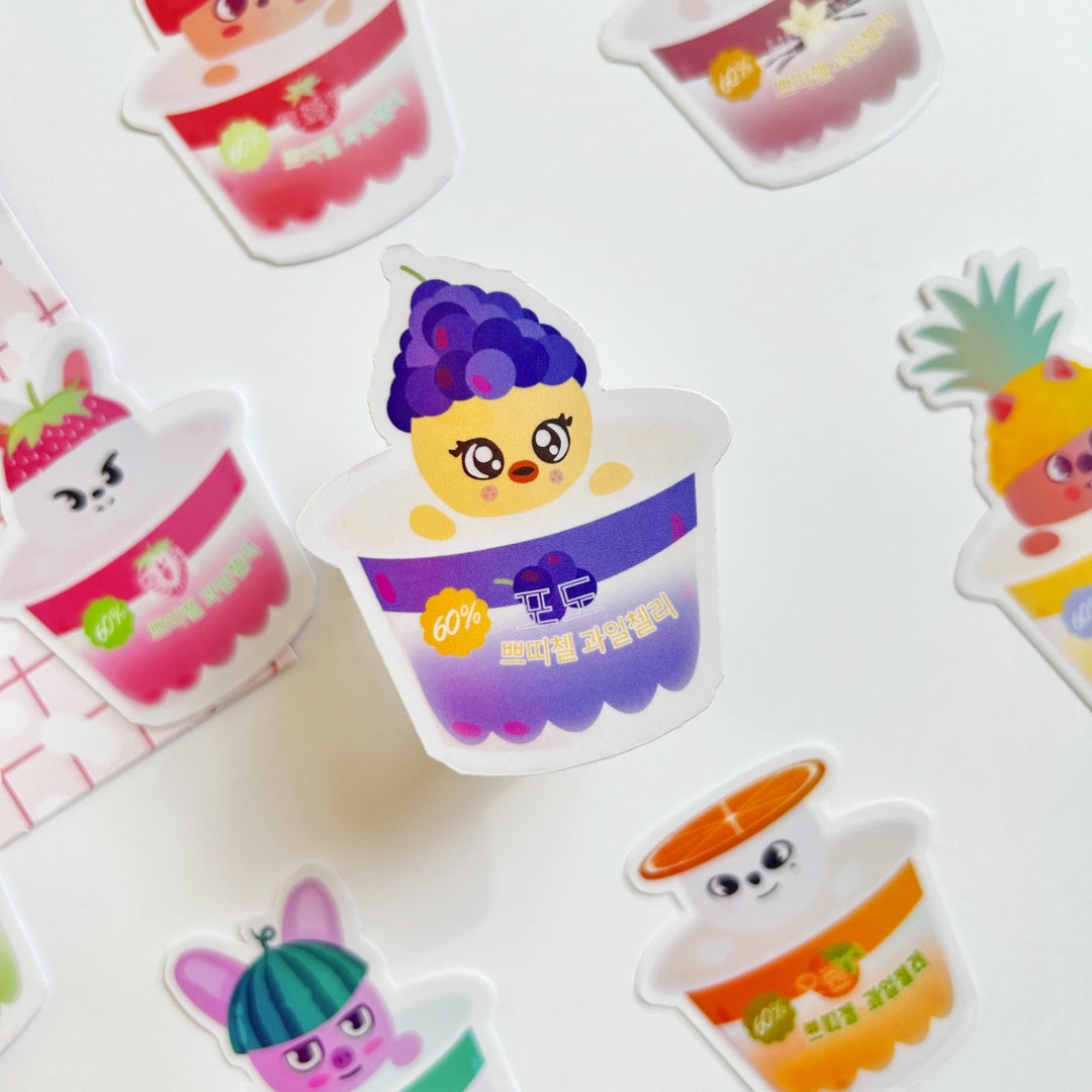 Jelly Skzoo Bundle Stickers // Stray Kids - Etsy