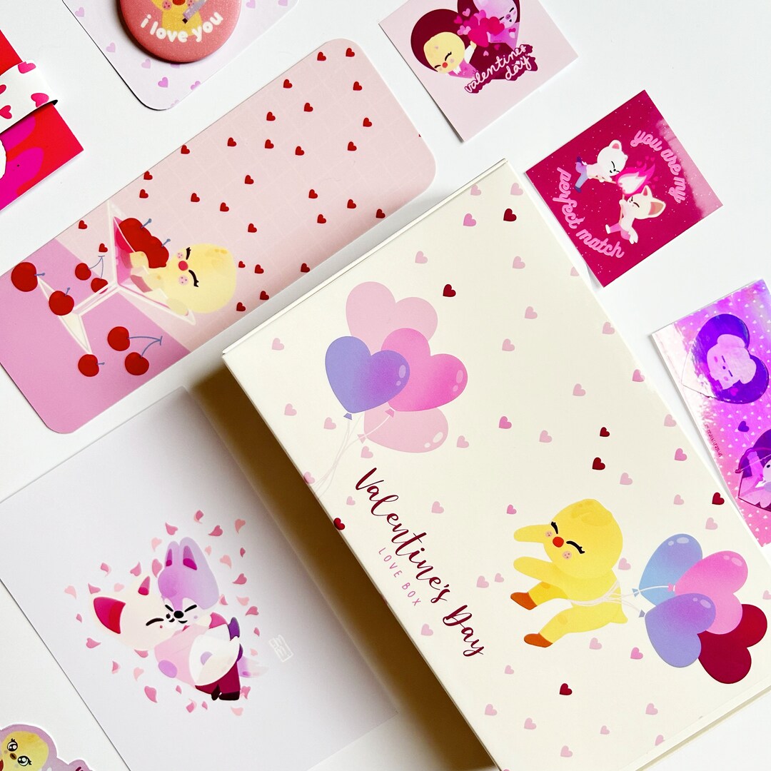 Skzoo Valentine Love Box // Stray Kids - Etsy