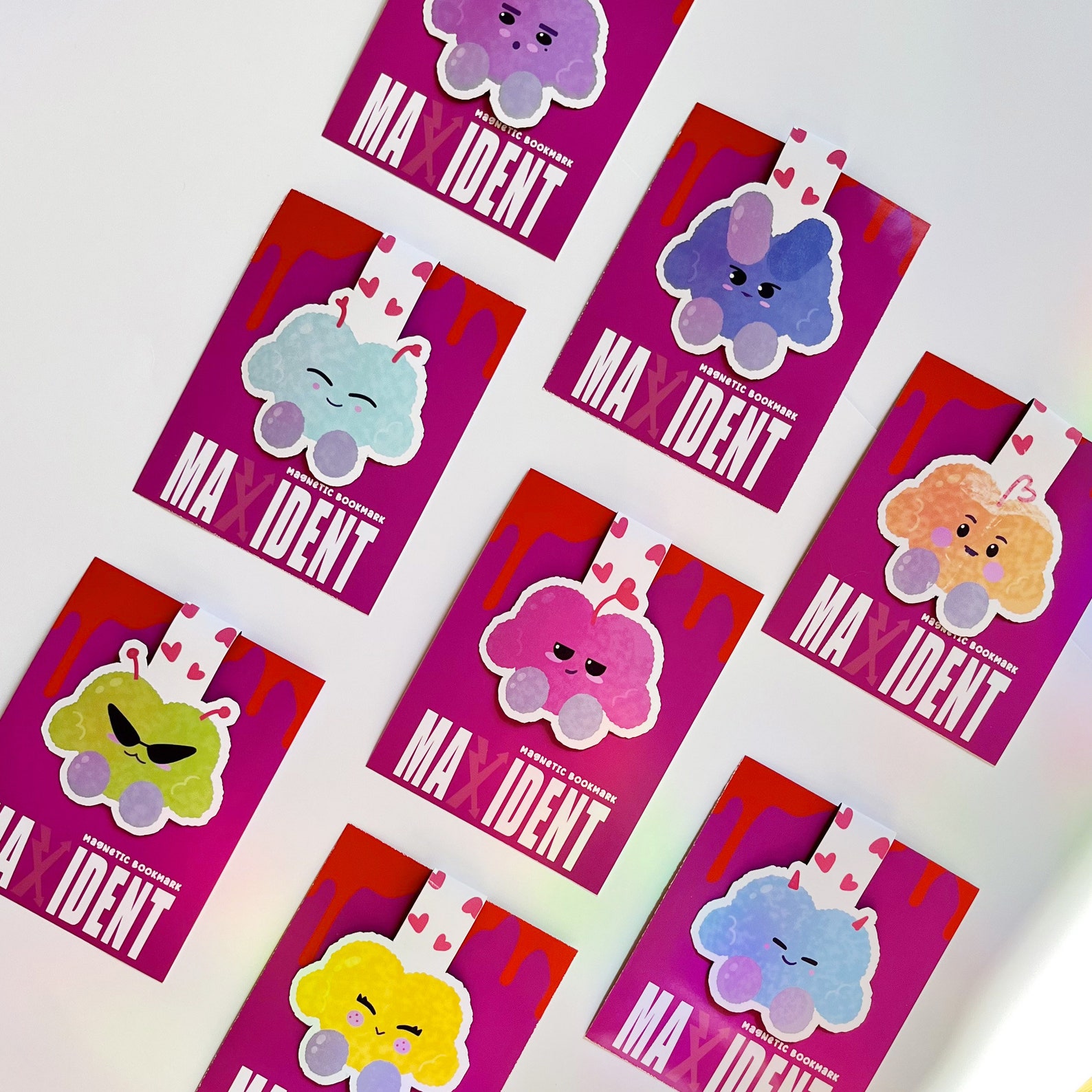 Skzoo Maxident Magnetic Bookmarks // Stray Kids - Etsy