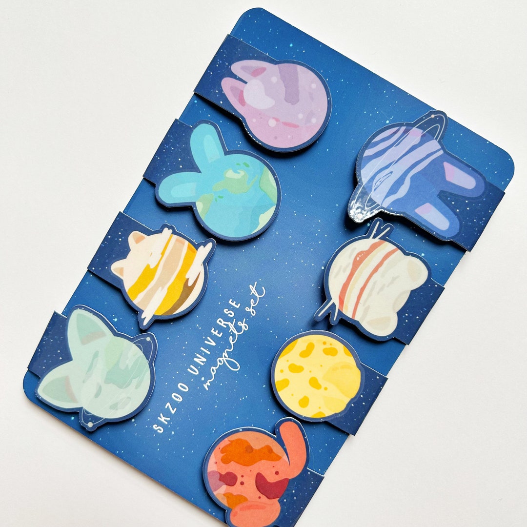 Skzoo Universe Magnetic Bookmarks // Stray Kids - Etsy