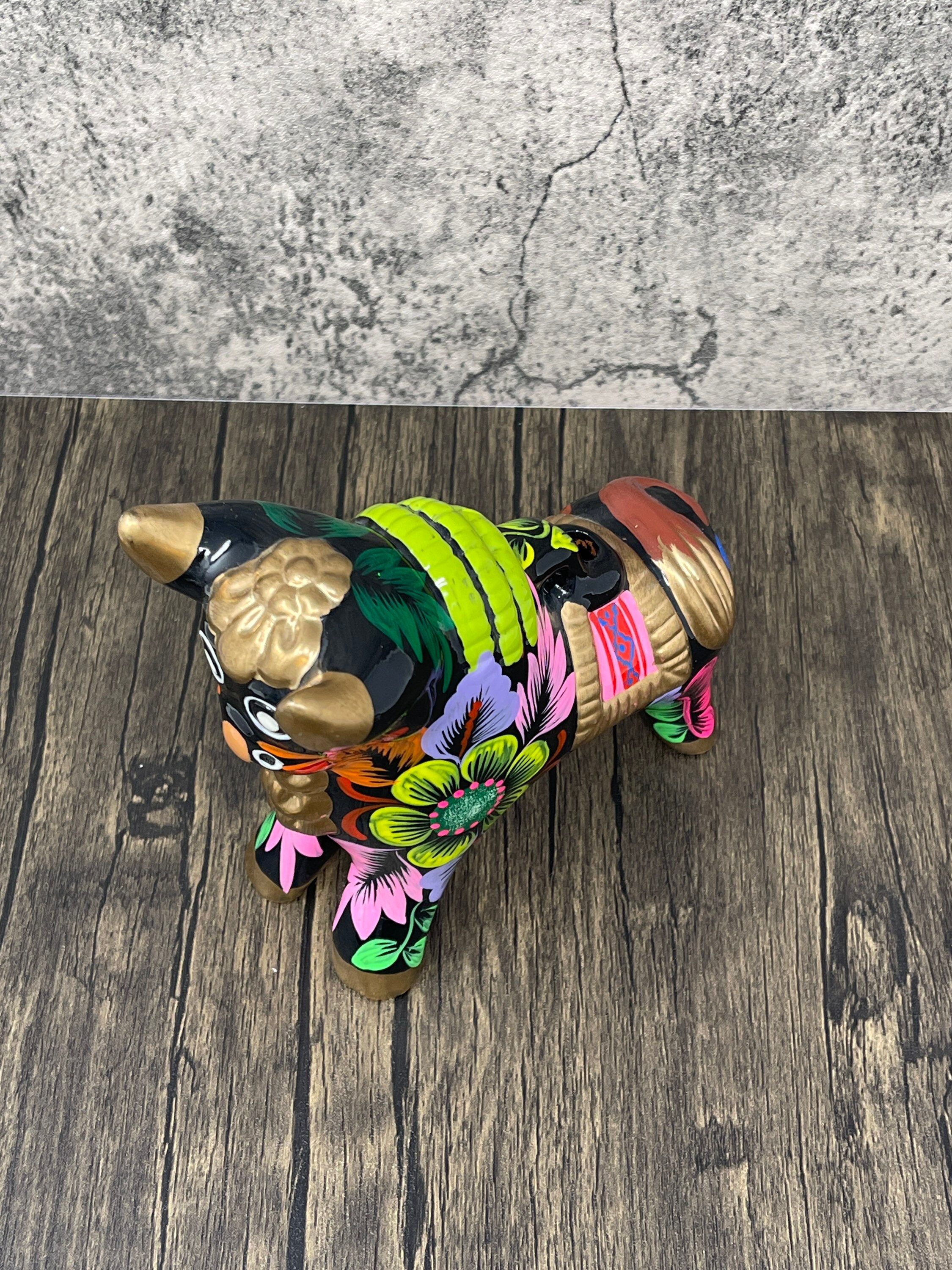 Torito peruano de Pucará 5.5 pulgadas de alto - Etsy España