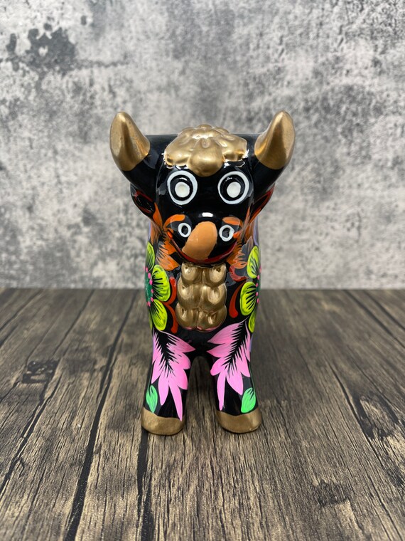 Peruvian Torito De Pucara 5.5 Inches Tall - Etsy