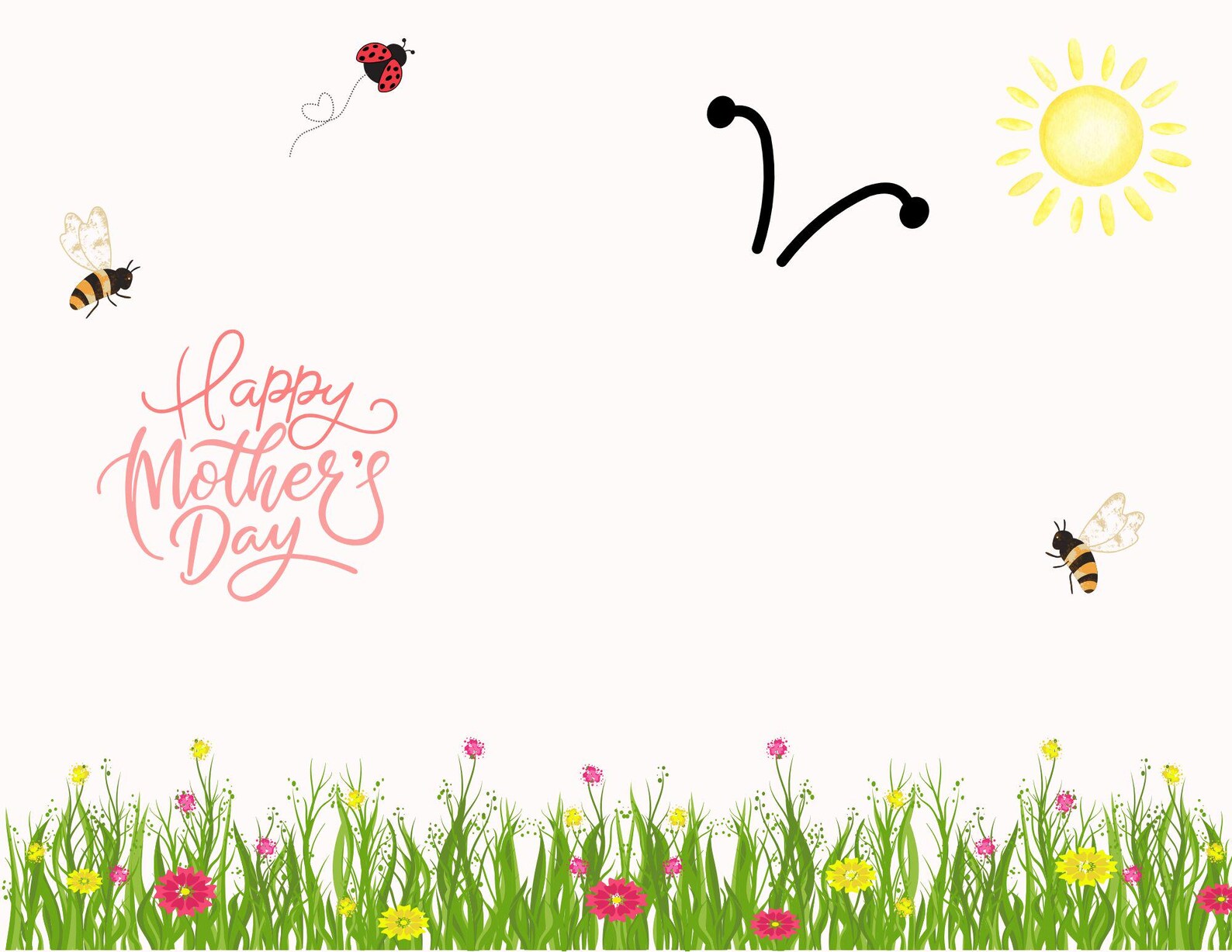 Mother’s Day DIY Handprint/footprint Art Craft Template, Kids Mother’s ...