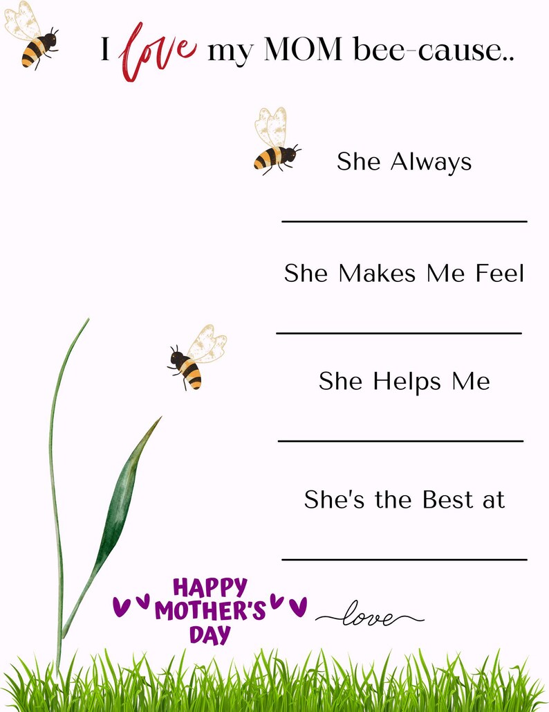 Mother’s Day DIY Handprint/footprint Art Craft Template, Kids Mother’s ...