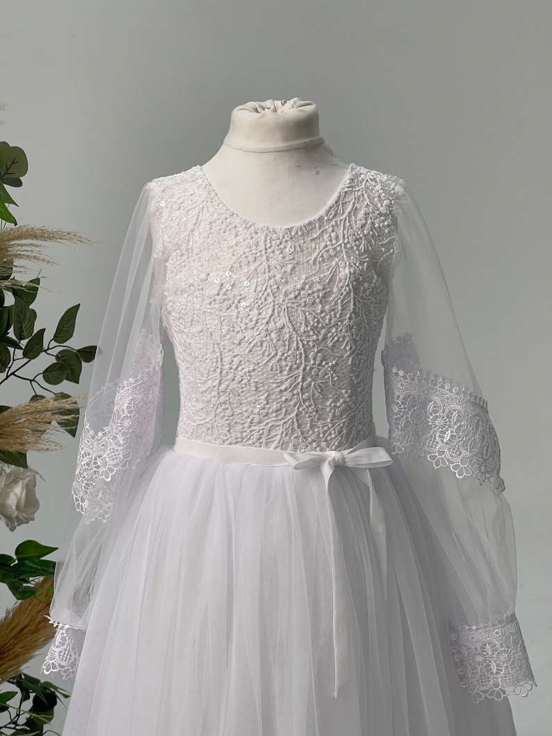 First Communion Lace Dress Catholic First Holy Communion Dress - Etsy