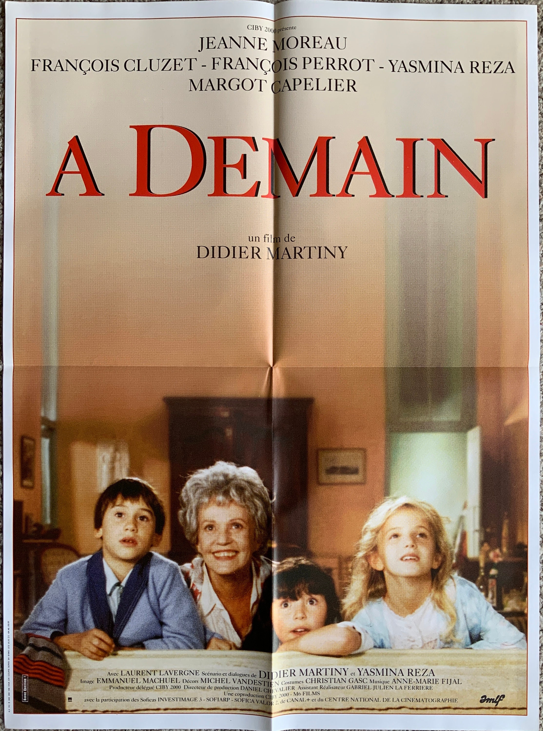 A Demain Original 2000 French Poster 33x23 - Etsy